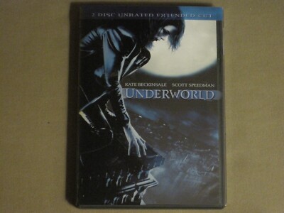 UNDERWORLD (2003) 2-DVD UNRATED EXTENDED CUT KATE BECKINSALE VAMPIRE ...