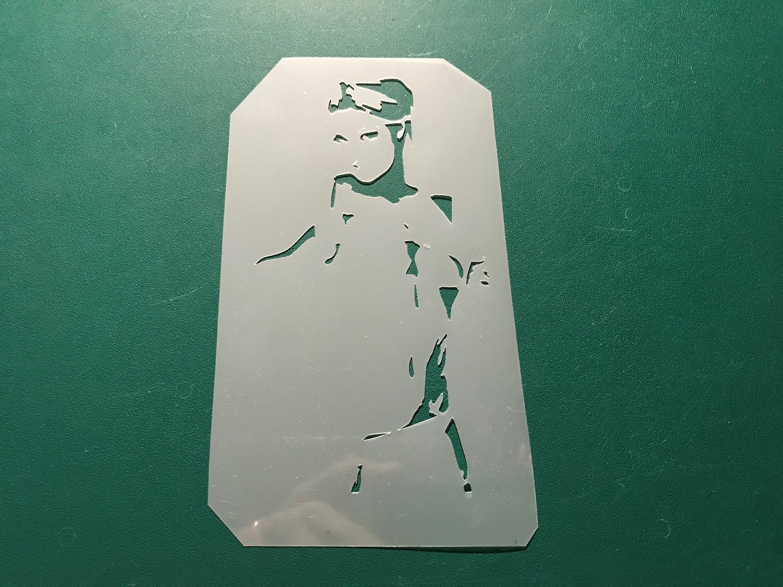 Reusable Multilayer step by step airbrush stencil pin up A MYLAR | eBay