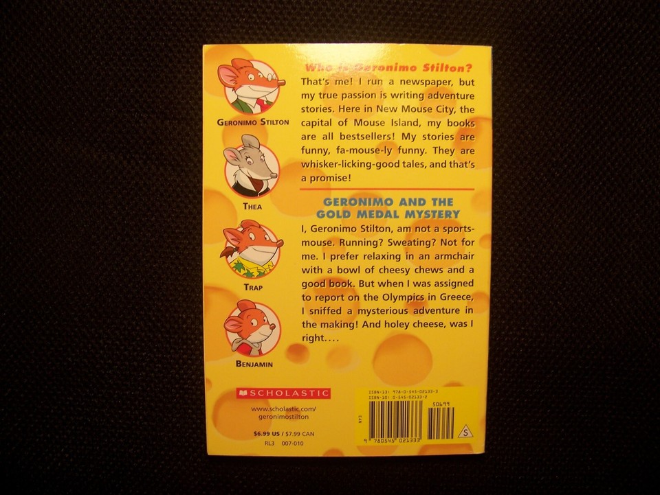 Geronimo Stilton Ser.: Geronimo and the Gold Medal Mystery by Geronimo ...