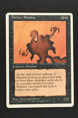 Magic The Gathering: Nether Shadow - 4ED - Rare - MP - MTG. | eBay