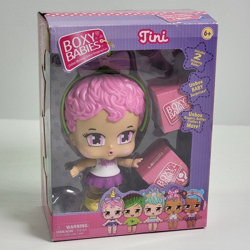 Boxy Babies Tini Doll Includes 2 Surprise Shipping Boxes Girl Toy ...