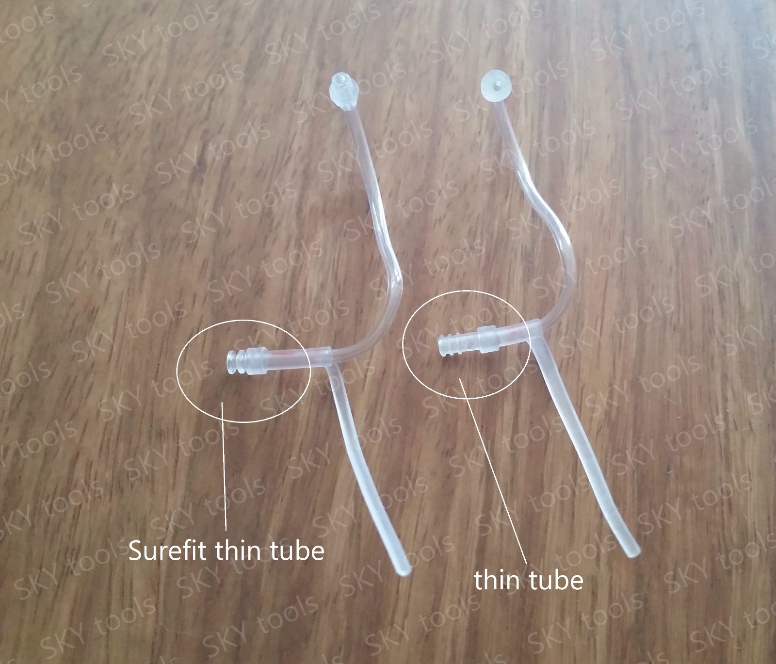 A pair of GN ReSound Surefit Sure fit Thin tube for Hearing Aids , Left ...