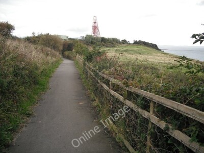 Photo 6x4 Fife Coast Path, Dysart Passing the site of Frances Colliery ...