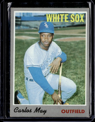 Carlos May 1970 Topps #18 Chicago White Sox | eBay