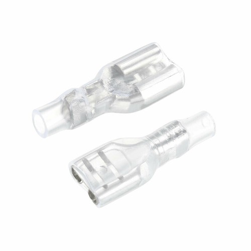 100pcs 6.3mm Quick Splice Wire Terminals Female Connector # | eBay