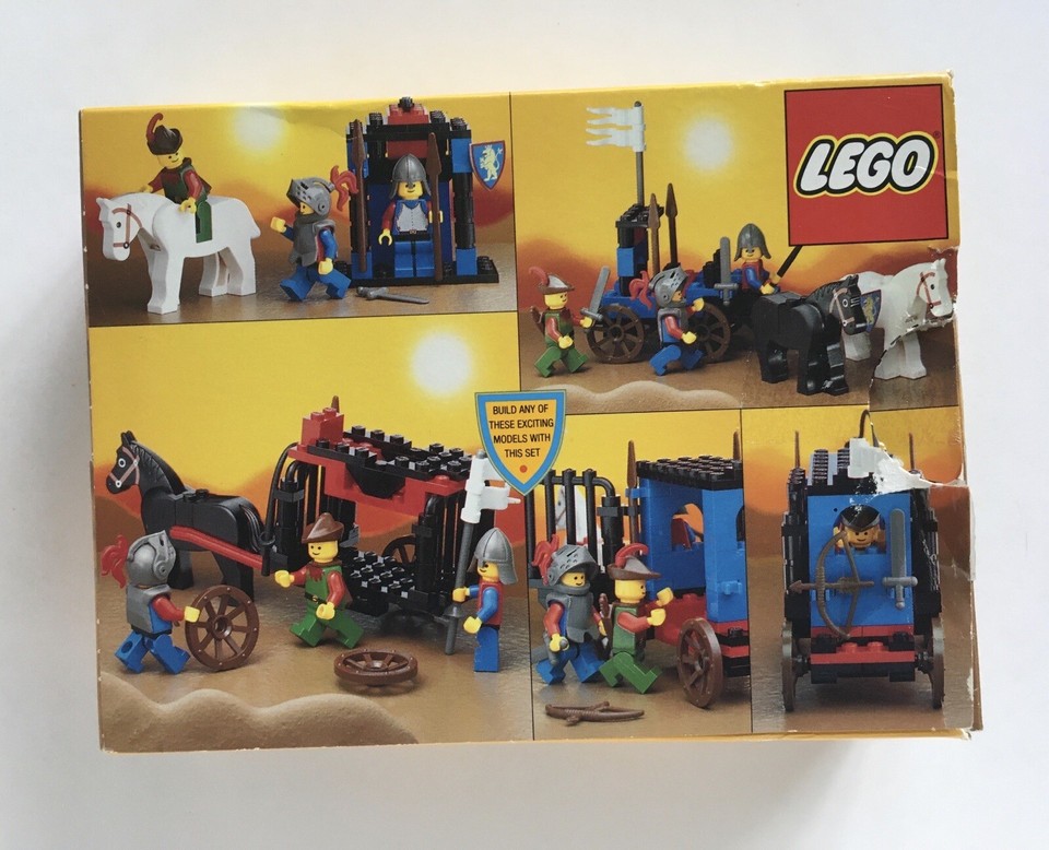 LEGO Vintage Castle #6042 Dungeon Hunters (1990) - 100% COMPLETE w/ Box ...