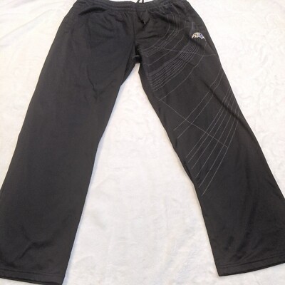 Baltimore Ravens Pants Adult Extra Large Black NFL Football Sweatpants ...