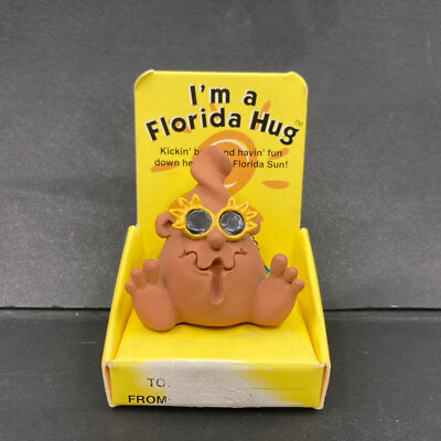 "I'm a FLORIDA Hug" - The Hug Factory Collectible MINI Figure 1996 | eBay