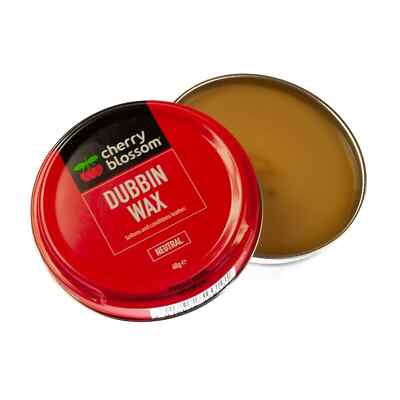 Cherry Blossom Neutral Dubbin Wax 40g Tin Ideal For Football Sports ...