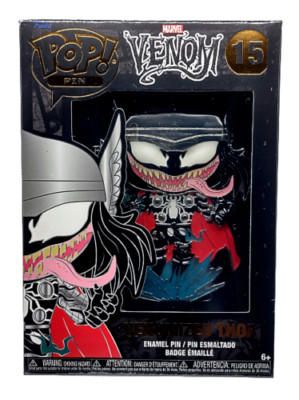He Of The Big Hammer Marvel Universe Funko Pop Enamel Pin Venomized ...