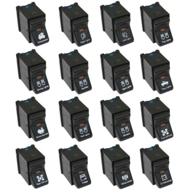 12 volt Rocker Switch parts for TJ Jeep Wrangler or XJ Cherokee | eBay