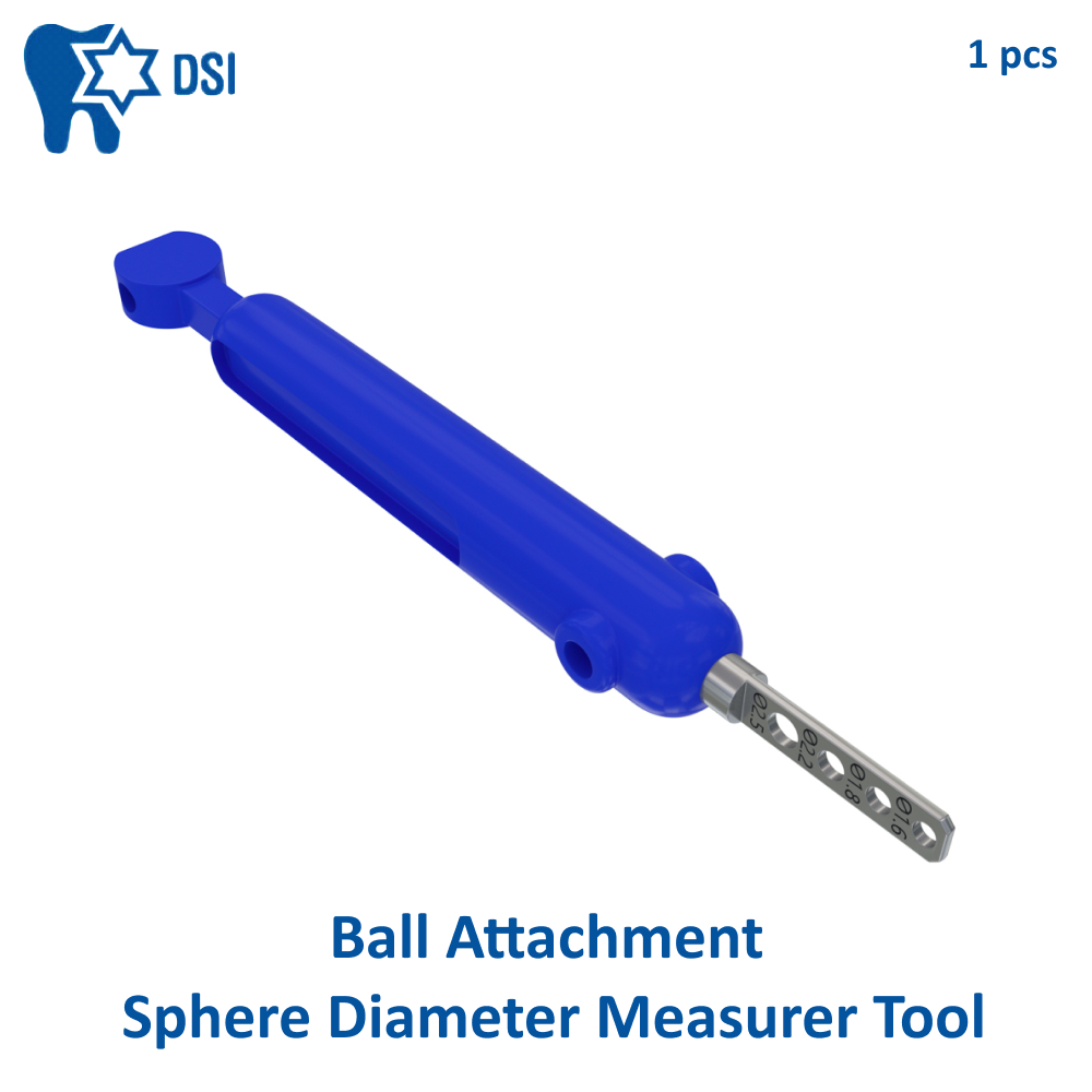 Dental Fixture DSI Ball Attachment Sphere Diameter Measurer Tool | eBay