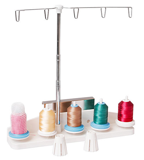 5 SPOOL THREAD STAND FITS JANOME EMBROIDERY MACHINES 10000 9700 9500 ...