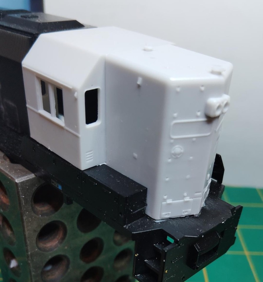 HO Scale, GP/SD High Hood cab section, PNW Resins | eBay