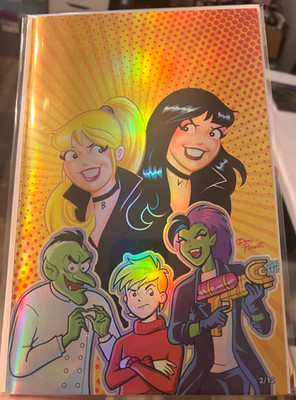 Betty & Veronica Friends Forever Spy Girls Dan Parent Variant Foil LTD ...