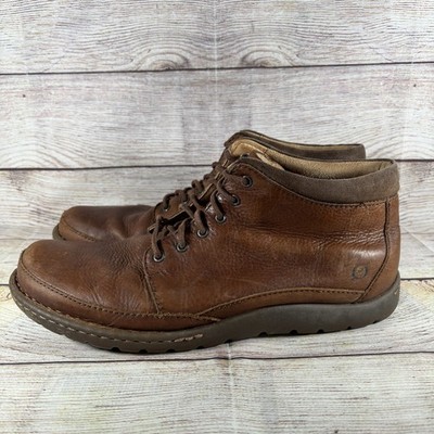 Born Mens Size 11.5M Nigel Chukka Boots Leather Brown Lace Up | eBay