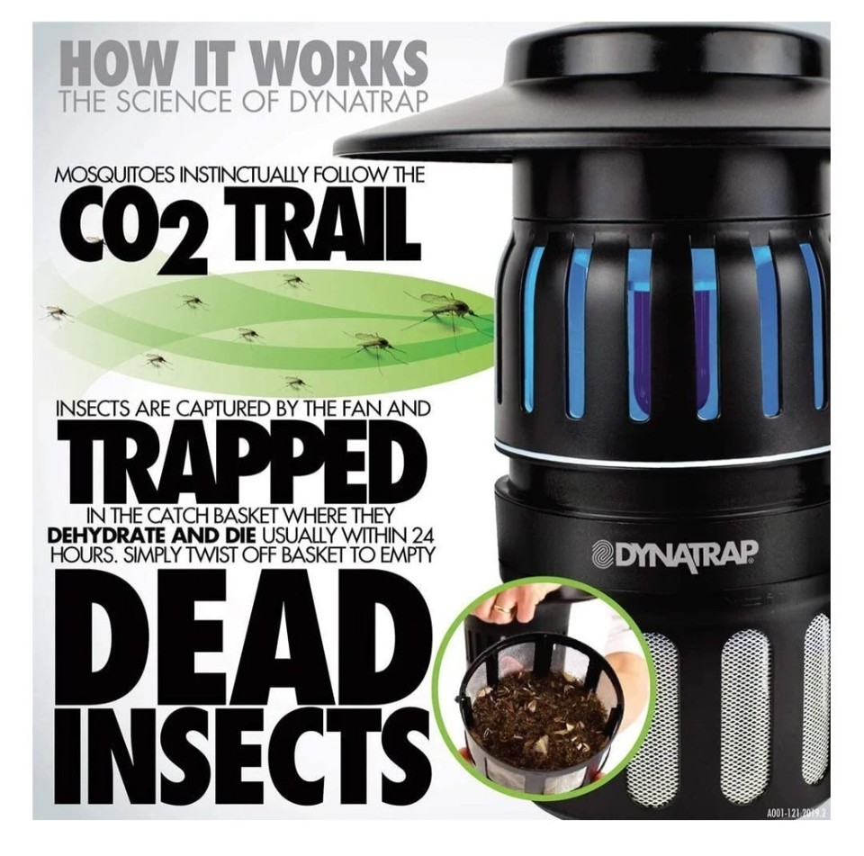 Insect Trap Dynatrap Model DT1200SR With Stand Base And Pole Electric ...