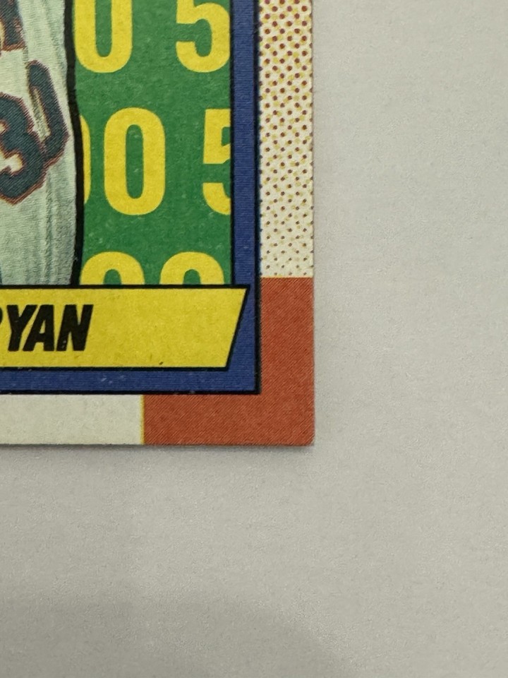 1990 Topps - #2 Nolan Ryan Baseball Card ERROR CARD - Misprint | eBay