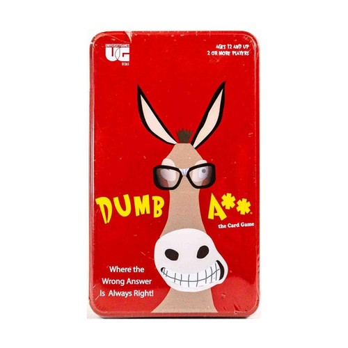 University Games Cardgame Dumb Ass Card Game (Tin Ed) Box NM ...