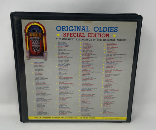 Various - "Original Oldies Special Edition" US 12 Cassette Box Set. VG+ ...