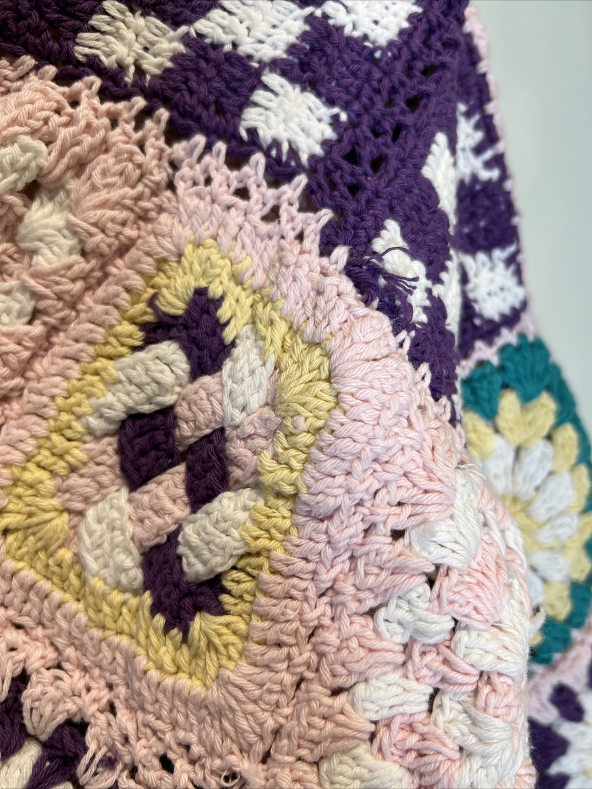 Free People Fillyboo Patchwork People Crochet Robe Unique Kimono Jacket ...