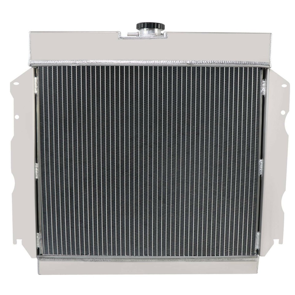 4 Rows Aluminum Radiator For 1966-1969 1967 1968 Dodge Charger Coronet ...
