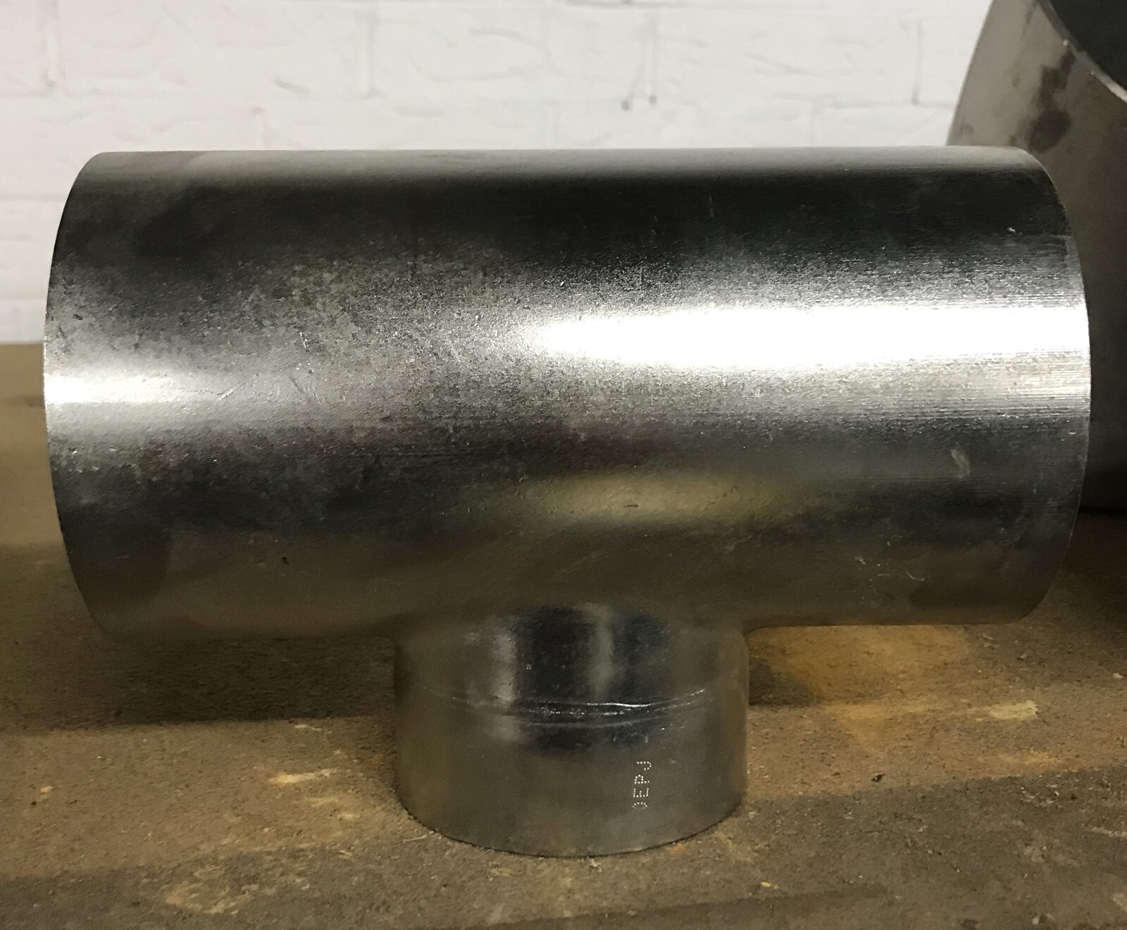 4 x 3 Inch 3-Way Tee Electropolished Schedule5 Buttweld Sanitary ...