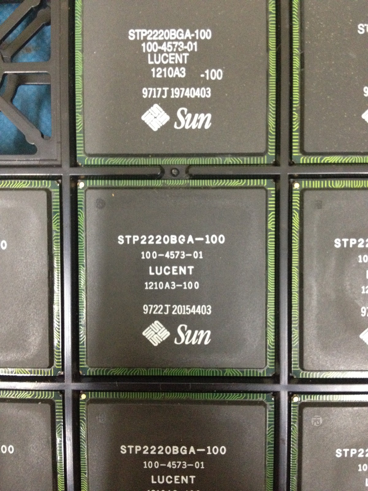 Lot of 1pc SUN STP2220BGA-100 (100-4573-01) Microprocessor BGA-327 | eBay