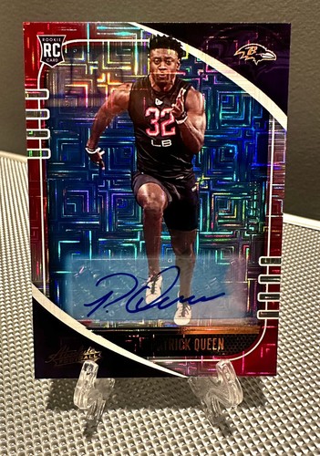 2020 Absolute PATRICK QUEEN #/100 Rookie Auto Squares Autograph RC🔥LSU ...