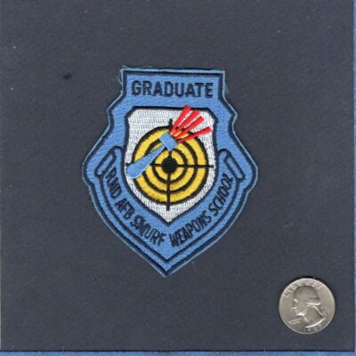 Randolph Afb Puffo Armi Scuola USAF Formazione Squadrone Toppa | eBay