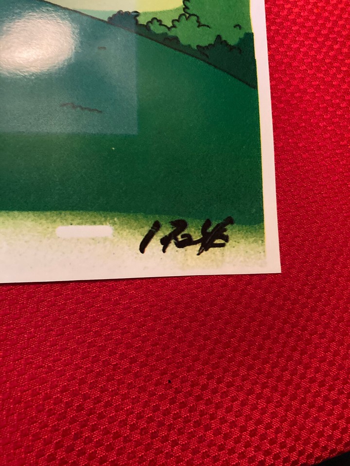 Dilbert Last Aired Episode Animation Cell - Golf - UPN TV 2000 - Framed ...