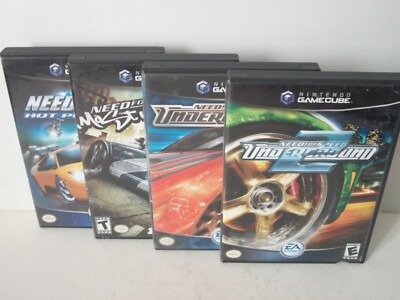 Nintendo GameCube Need for Speed Games Lot Most Wanted Pursuit ...