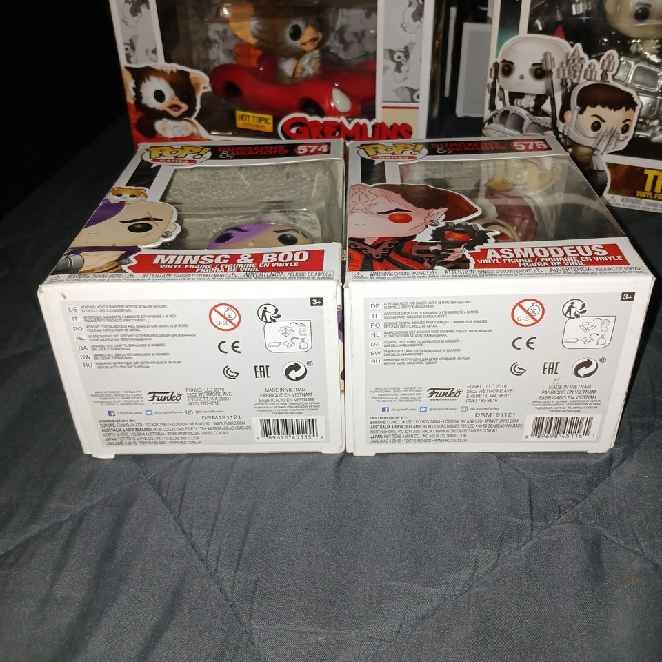 Funko Pop! Dungeons & Dragons Minsc & Boo #574 with Chalice Protector ...