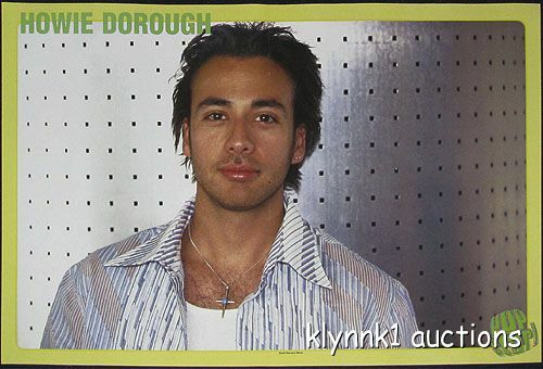 Backstreet Boys Howie Dorough - 3 POSTERS Lot 887A NSync and Hanson on ...