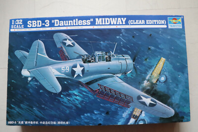 Douglas SBD-3 Dauntless Midway CLEAR EDITION ! mit Masken eduard 1:32 ...