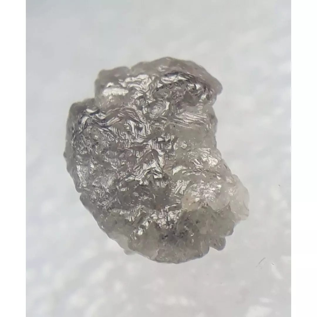 Natural Silver Grey Rough Diamond Uncut Diamond 1.21 Ct Loose Raw ...
