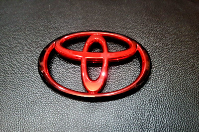 2007-2012 Toyota Vios Yaris Sedan Rear GR 120MM Logo Emblem Badge | Red ...