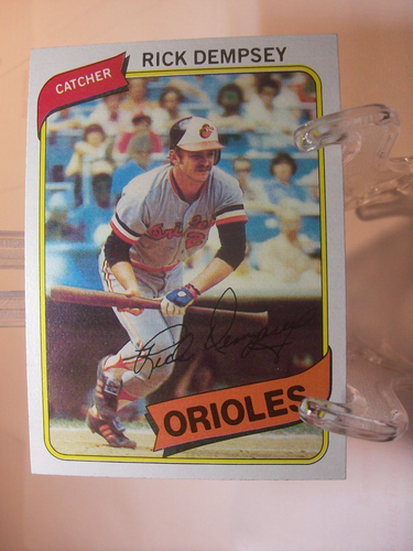 1980 Topps Baseball Card #91 Rick Dempsey (94699) | eBay