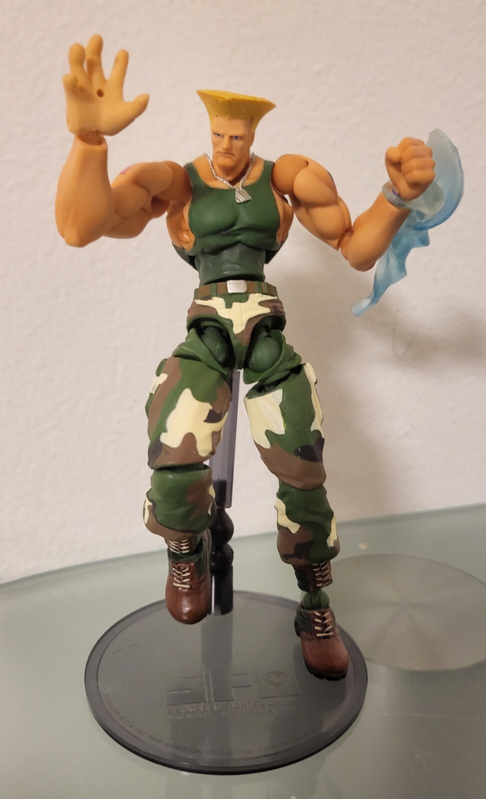 Revoltech Street Fighter Online GUILE Figure Kaiyodo Mouse Generation ...