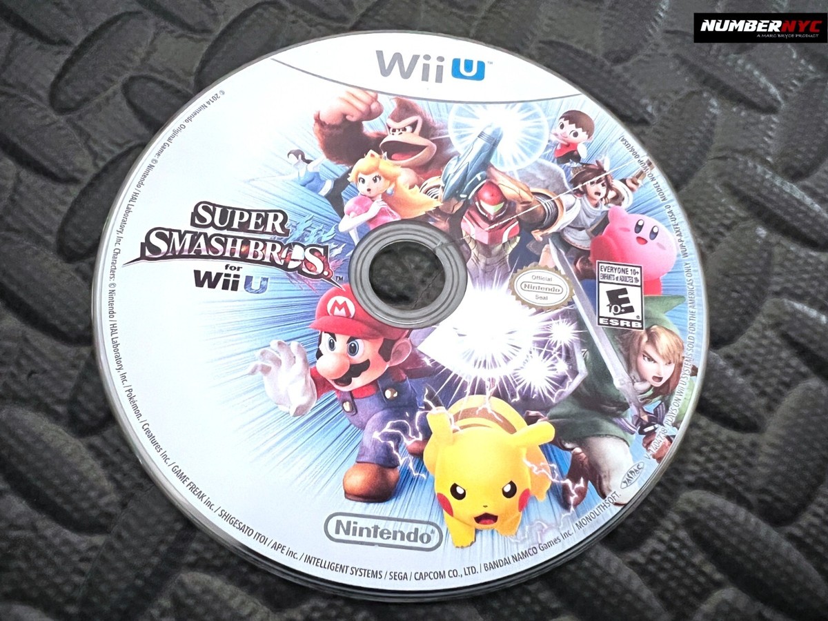 Super Smash Bros Wii U Cover