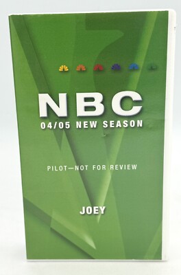 “JOEY” PILOT VHS 2004 - Rough Cut / Workprint RARE FRIENDS TV SHOW MATT ...
