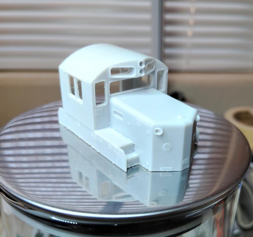 HO Scale, SD 18 Chop Nose cab, Resin Kit, Pacific Northwest Resin | eBay