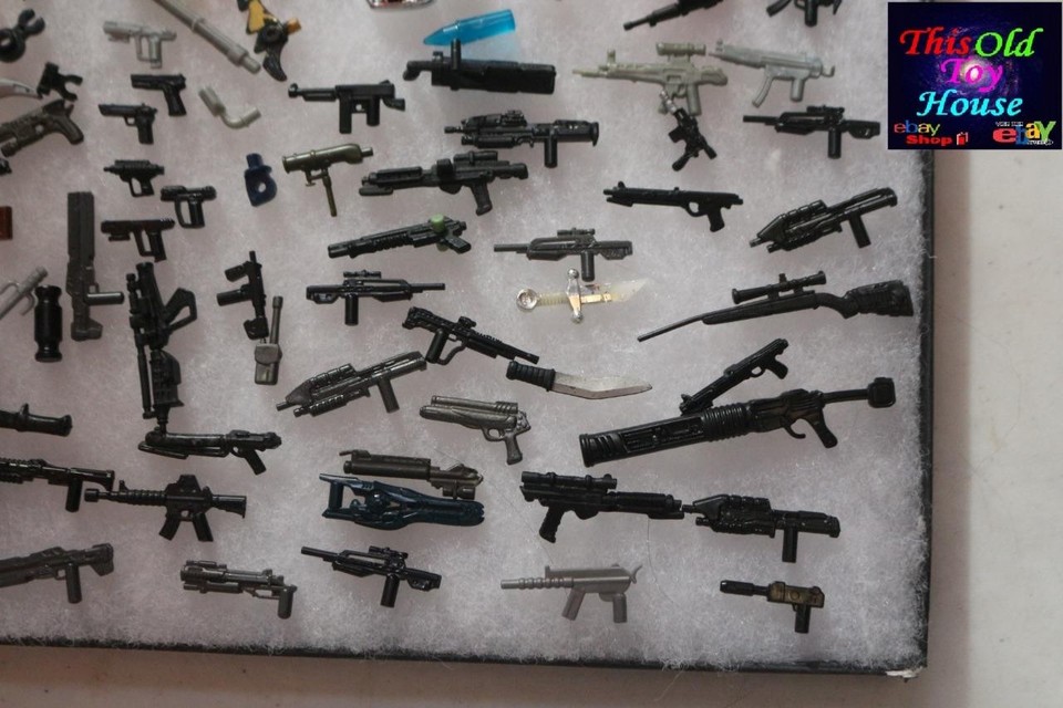 ACTION FIGURE WEAPONS LOT GIJOE HALO LEGO STAR WARS OTHER ++++ | eBay