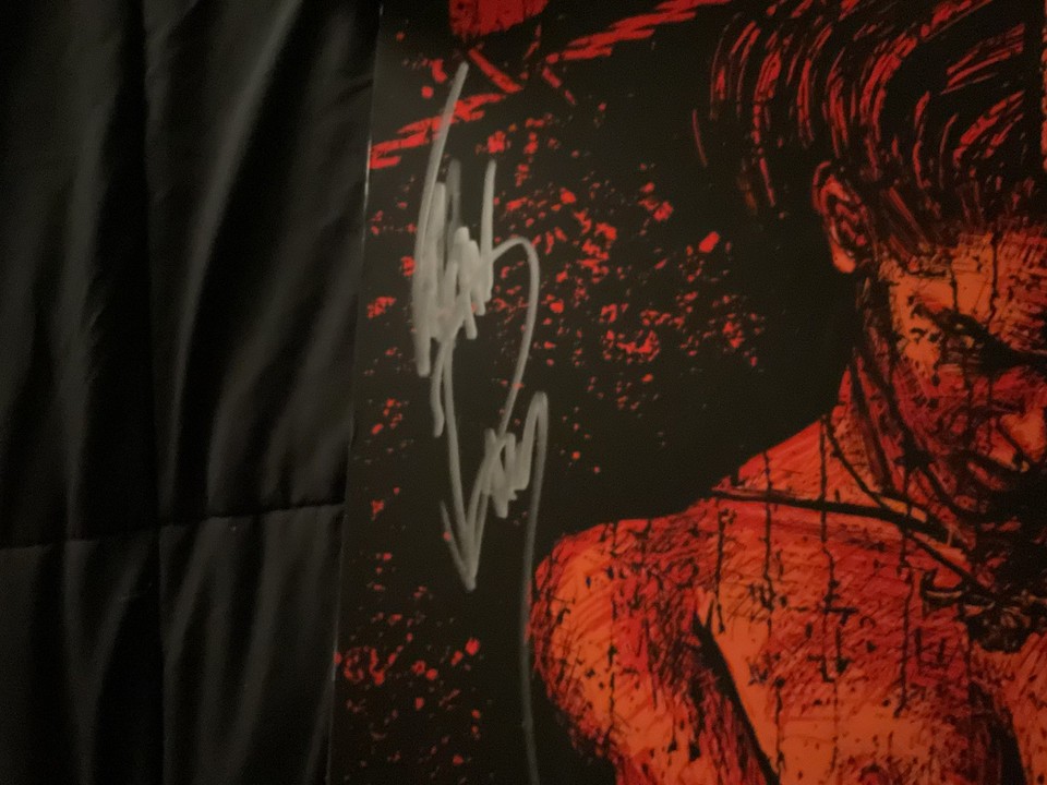 Danzig Blackest of the Black Oct. 31 2008 Signed Poster Misfits Samhain ...