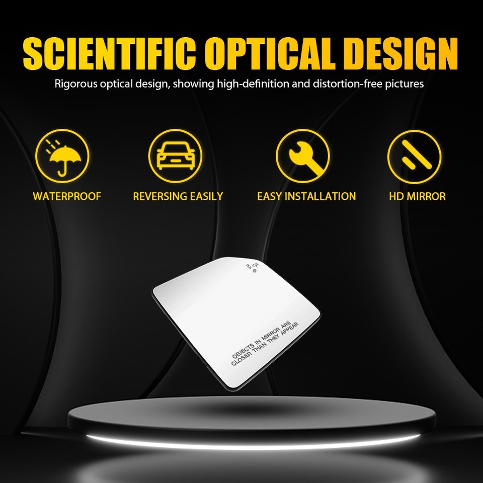 Passenger Side Mirror Glass For 2015-2020 Ford F150 blind spot Heated ...