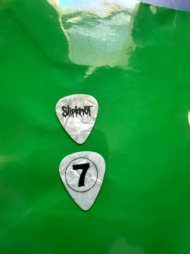 SLIPKNOT ))) guitar pick (one pick) - - - VERY RARE #5 | eBay