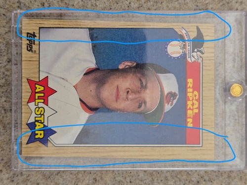 1987 Topps - All-Star Cal Ripken #609 Error Card | eBay