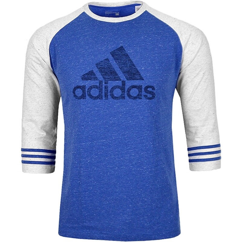 Adidas Authentic Herren T-Shirt 3/4 Arm Pullover Sport Freizeit Logo ...