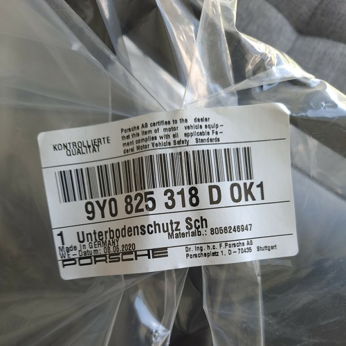 Genuine PORSCHE Cayenne 9YA Disc Right Matt black 9Y0807686AOK1 | eBay