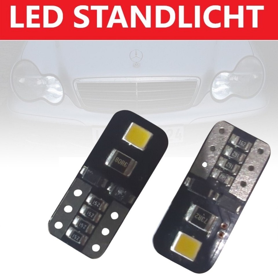 2x2SMD LED Stationnement Feu de 12vW5W Canbus Xenon pour Peugeot Ludix ...